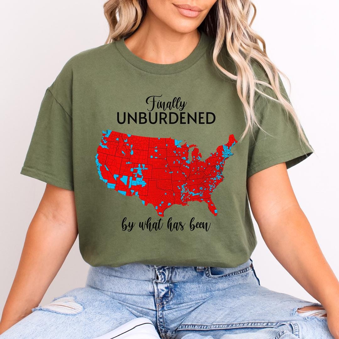 Trump Inauguration 2025 T-shirt, Finally Unburdened by What Has Been ...