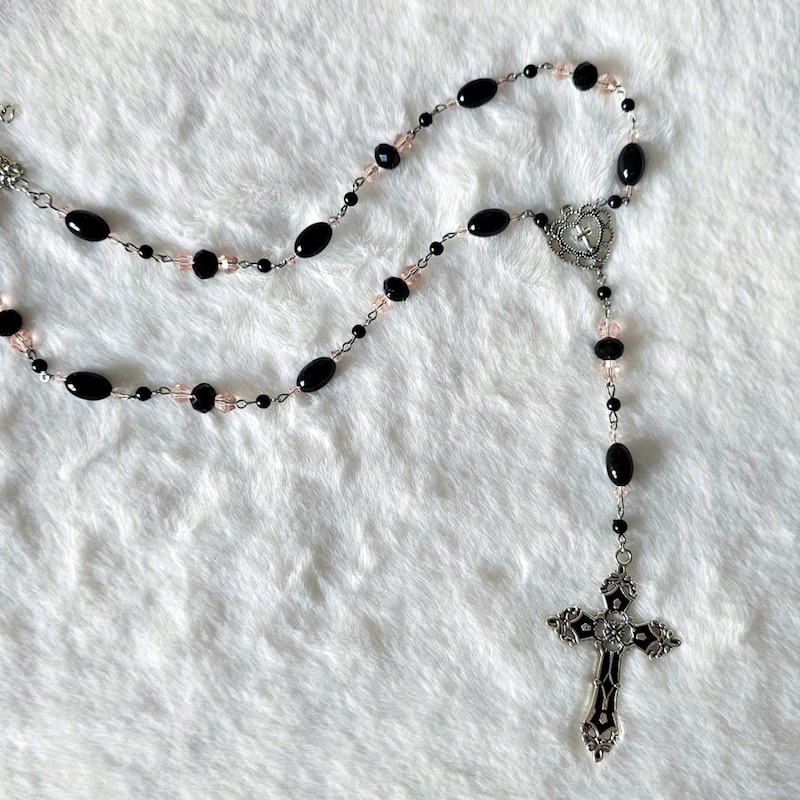 Goth Rosary - Etsy
