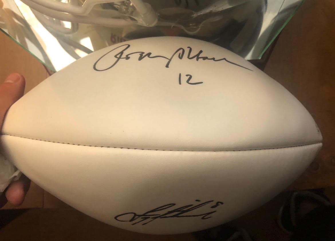 NFL Football Signed Autographed Football Mystery Pack - Etsy