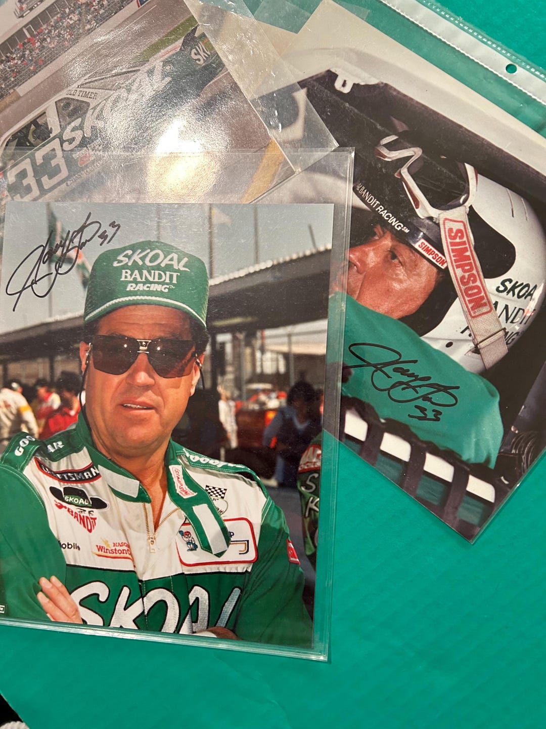 Mystery NASCAR Racing Signed Photo Autograph Not a Reproduction - Etsy