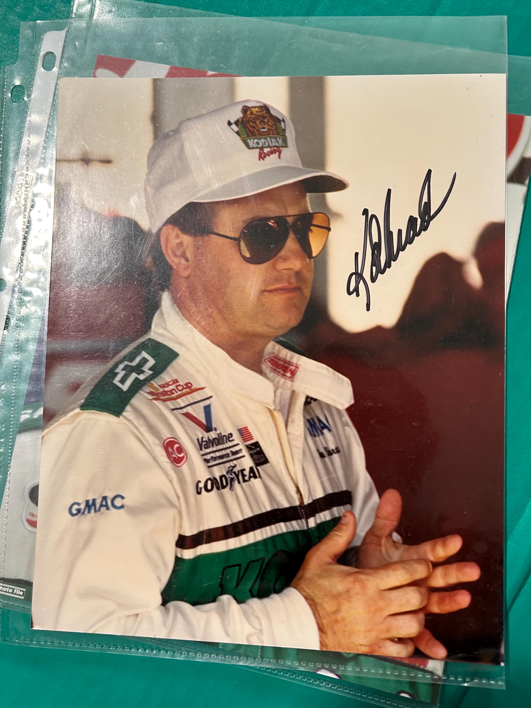 Mystery NASCAR Racing Signed Photo Autograph Not a Reproduction - Etsy