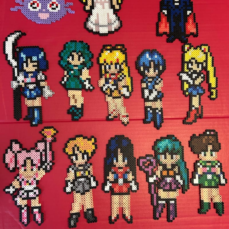 Sailor Moon Perler - Etsy