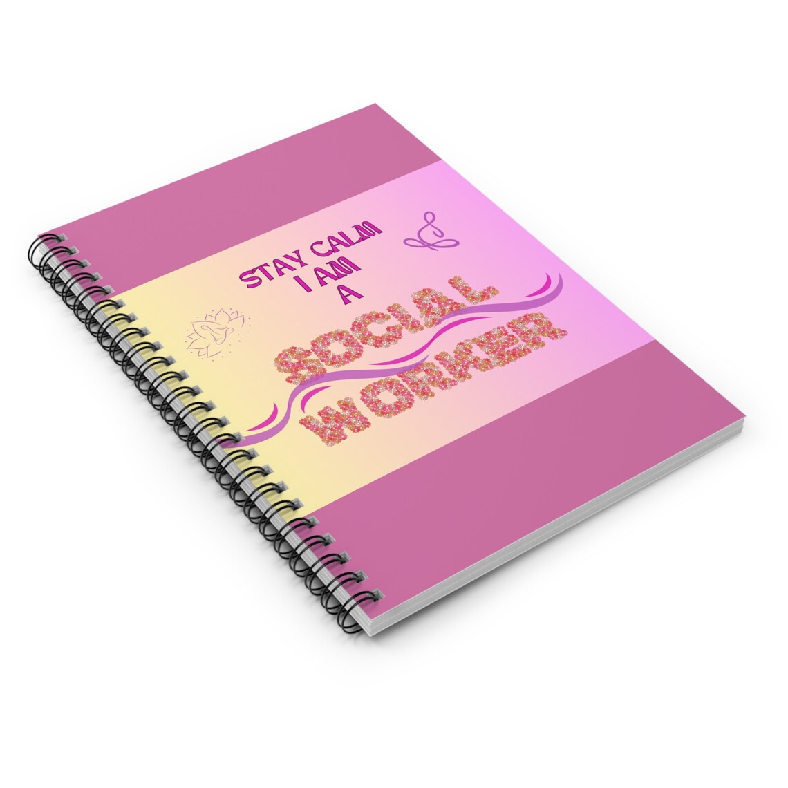 Serenity Scribbles Social Worker Notebook - Etsy