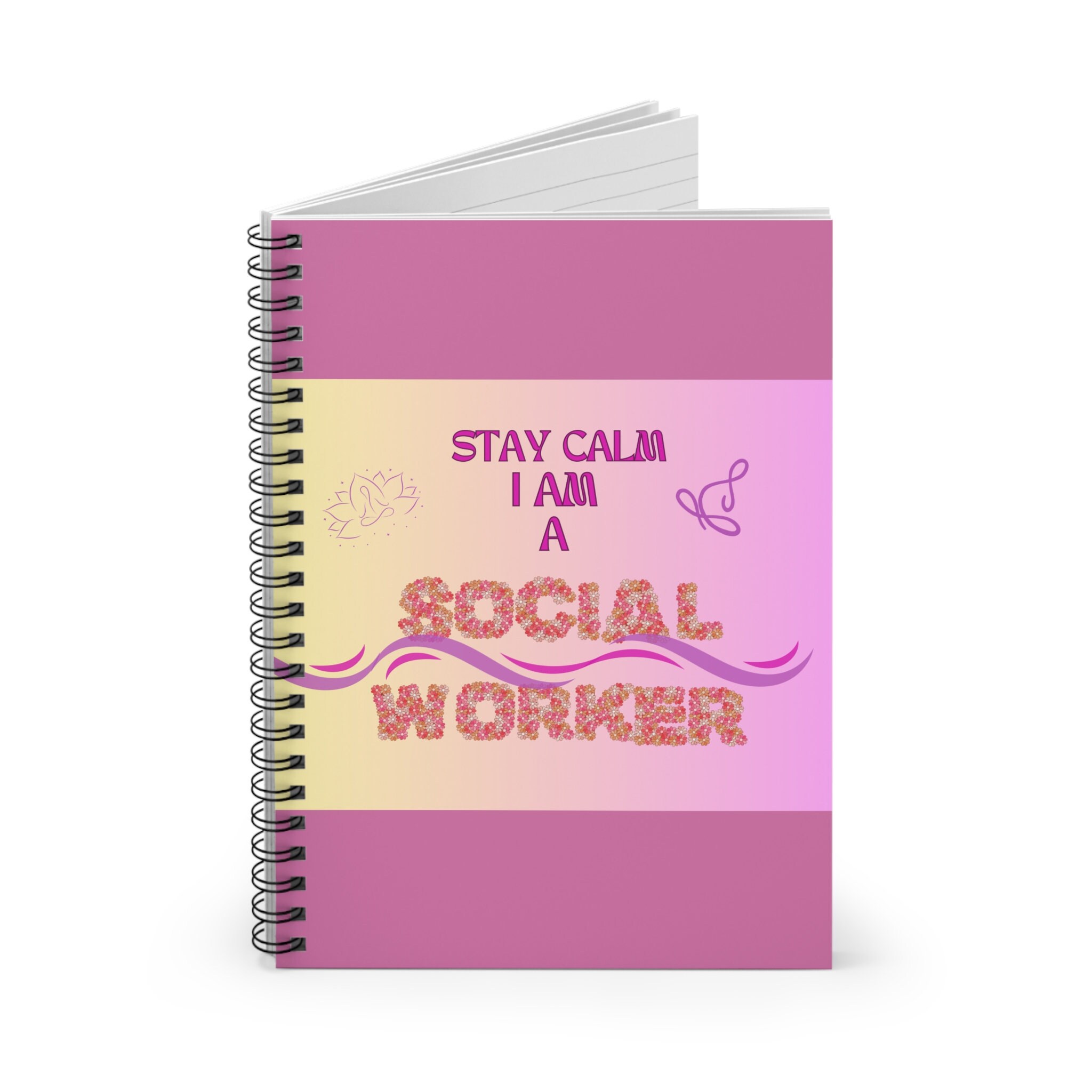 Serenity Scribbles Social Worker Notebook - Etsy