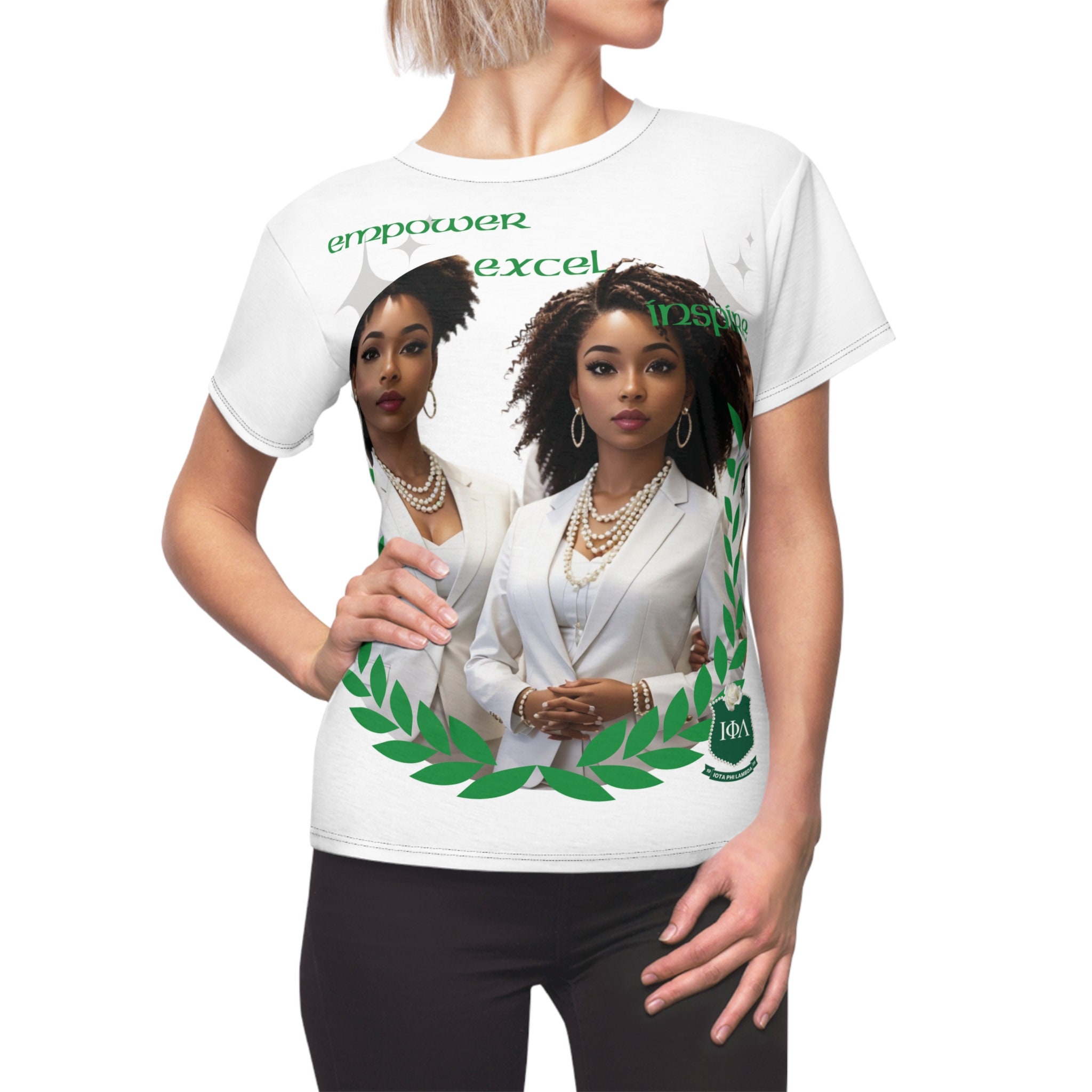 Iota Phi Lambda 'empower & Excel' Inspirational Tee - Etsy