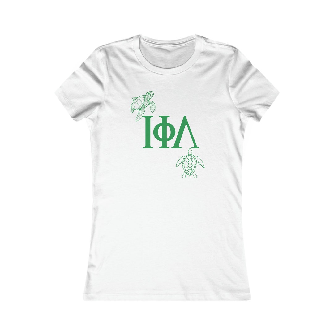 Iota Phi Lambda Turtle Emblem Tee - Sorority Pride - Etsy