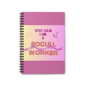 Serenity Scribbles Social Worker Notebook - Etsy