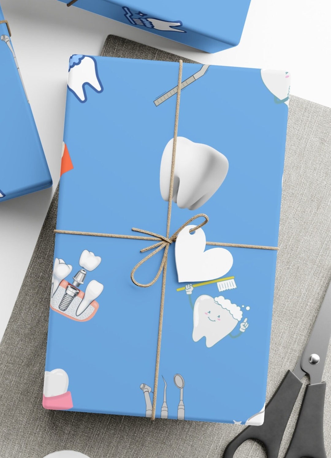 Dentist Theme Gift Wrapping, Dental Hygienist, Dental Assistant, Dental ...