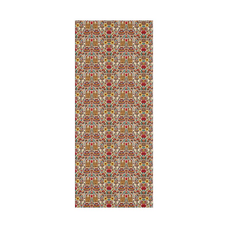 Peruvian Llama Christmas Gift Wrapping Paper | Cultural Holiday Wrap - Etsy
