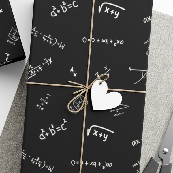 Chalkboard Wrapping Paper - Etsy