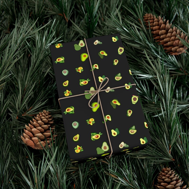 Avocado Gift Wrapping Paper for Birthday and Other Special Occasions ...