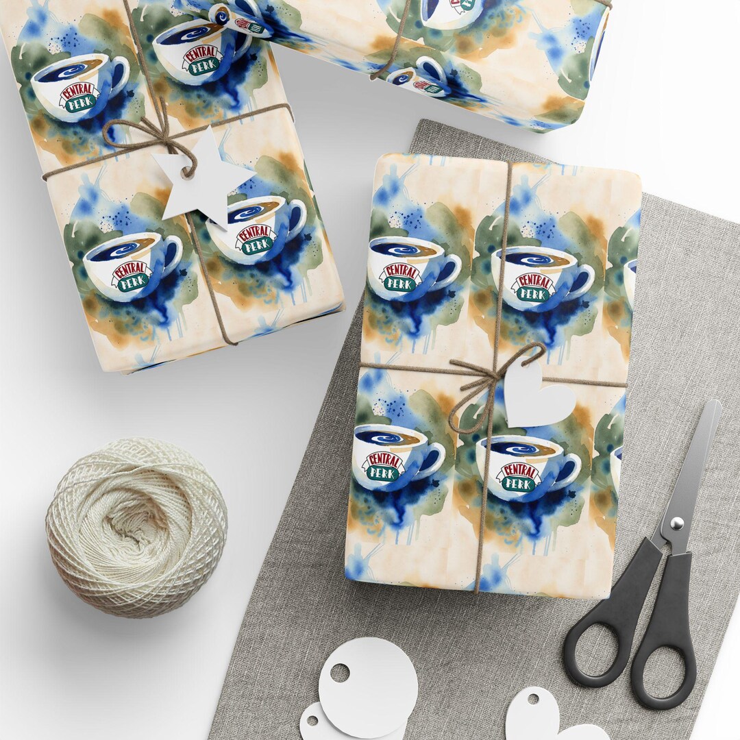 Central Perk Gift Wrapping Paper | How You Doin'? | Iconic Friends ...