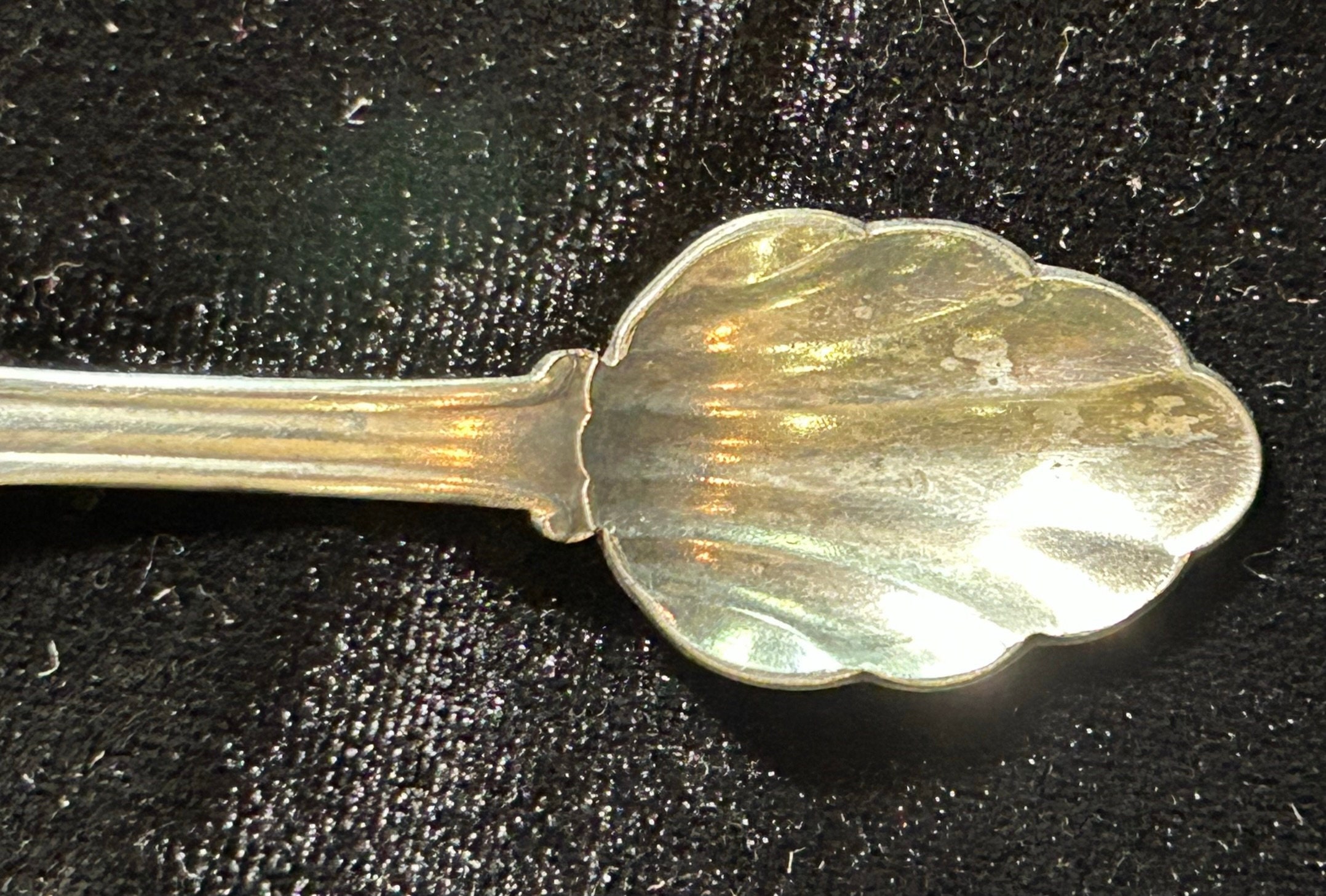 Vintage Bellini Scalloped Spoon Set of 6. Collectors Anniversary Gift ...