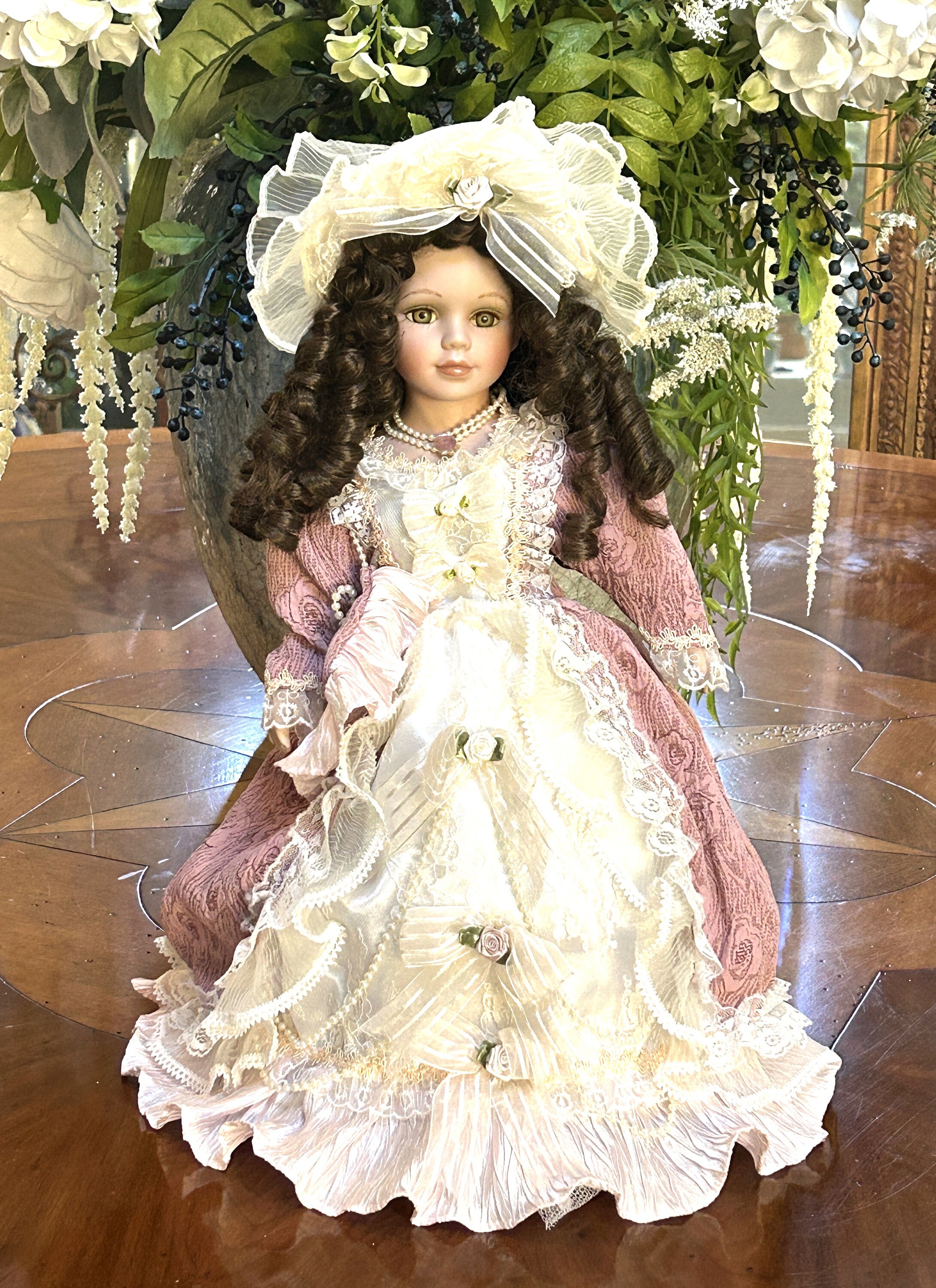 Vintage Porcelain Doll Collectors Collection Beautiful USED Nice for ...