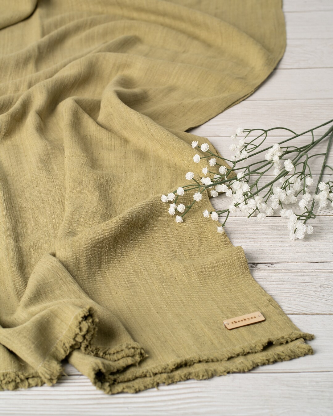 Lotus 202: 100% Natural Lotus Fiber Scarf, Handloom Waved Organic Lotus ...