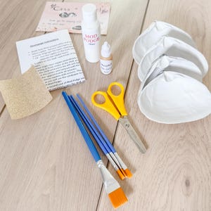 St Patrick's Day Decoupage Clam Shell Kit: DIY Irish Craft - Etsy