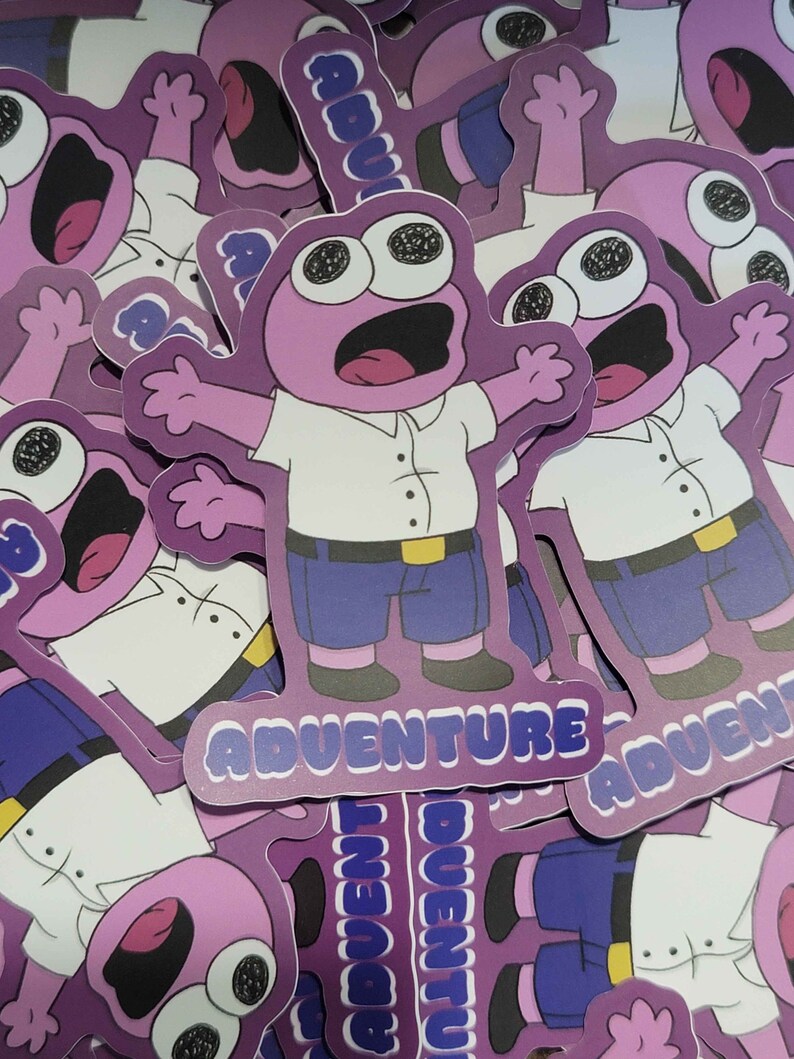 Smiling Friends Pim Adventure Sticker - Etsy