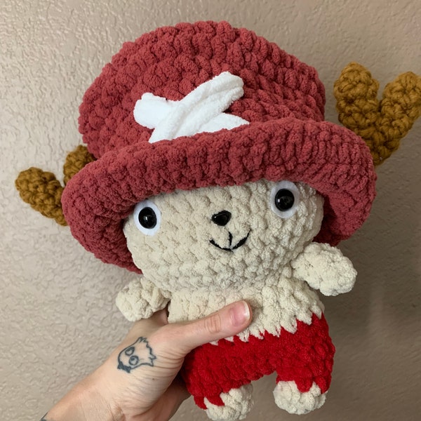Chopper One Piece Plushie - Etsy
