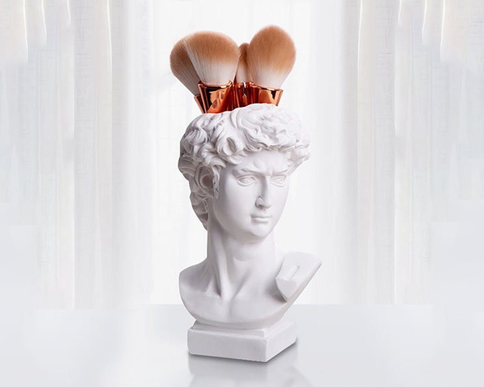David Statue Head, David Bust Flower Vases, Modern Nordic Style ...