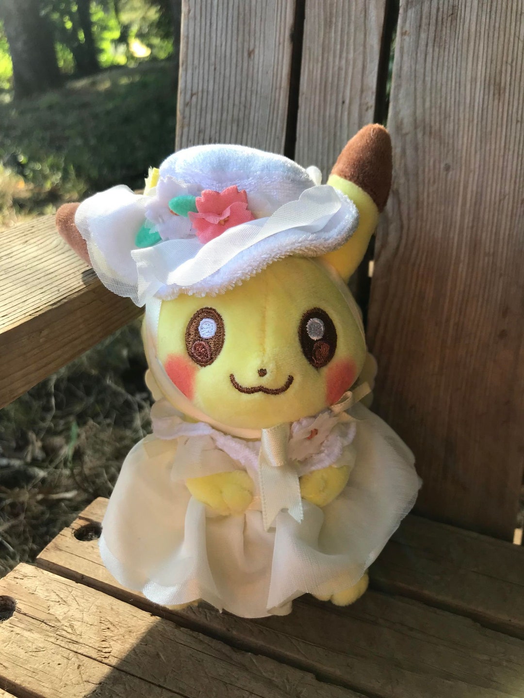 Photo Perfect Spring Themed Pikachu Plush Keychain - Etsy