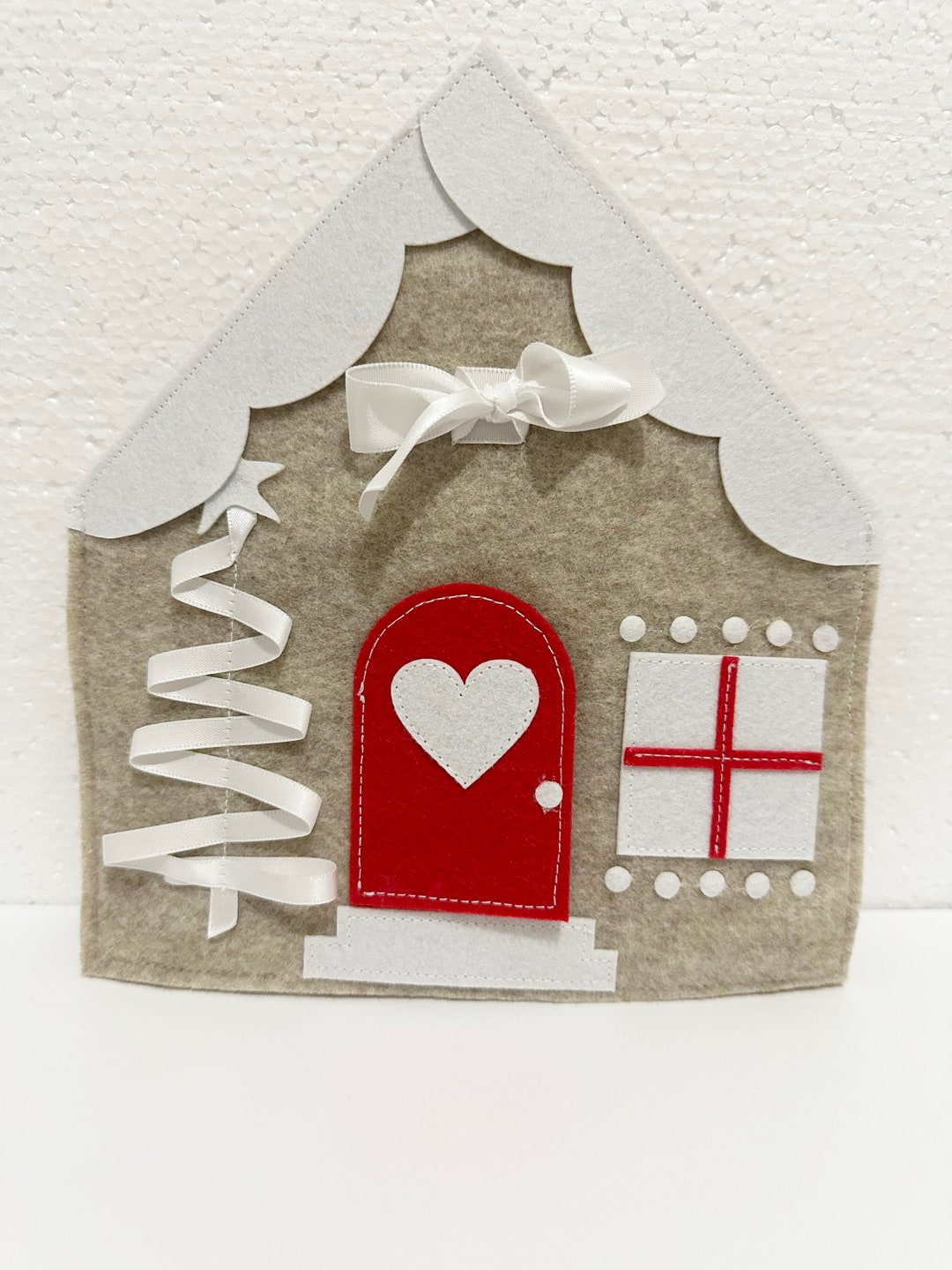 Cute Gingerbread House Quiet Book, Sensory Book as a Christmas Gift ...