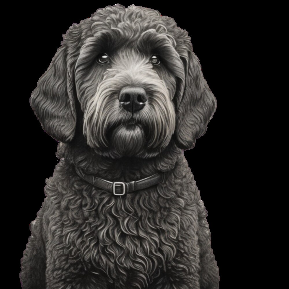 Labradoodle Dfx, Eps, Pdf, Png ,svg Print, Engrave, T-shirts, Handbags ...
