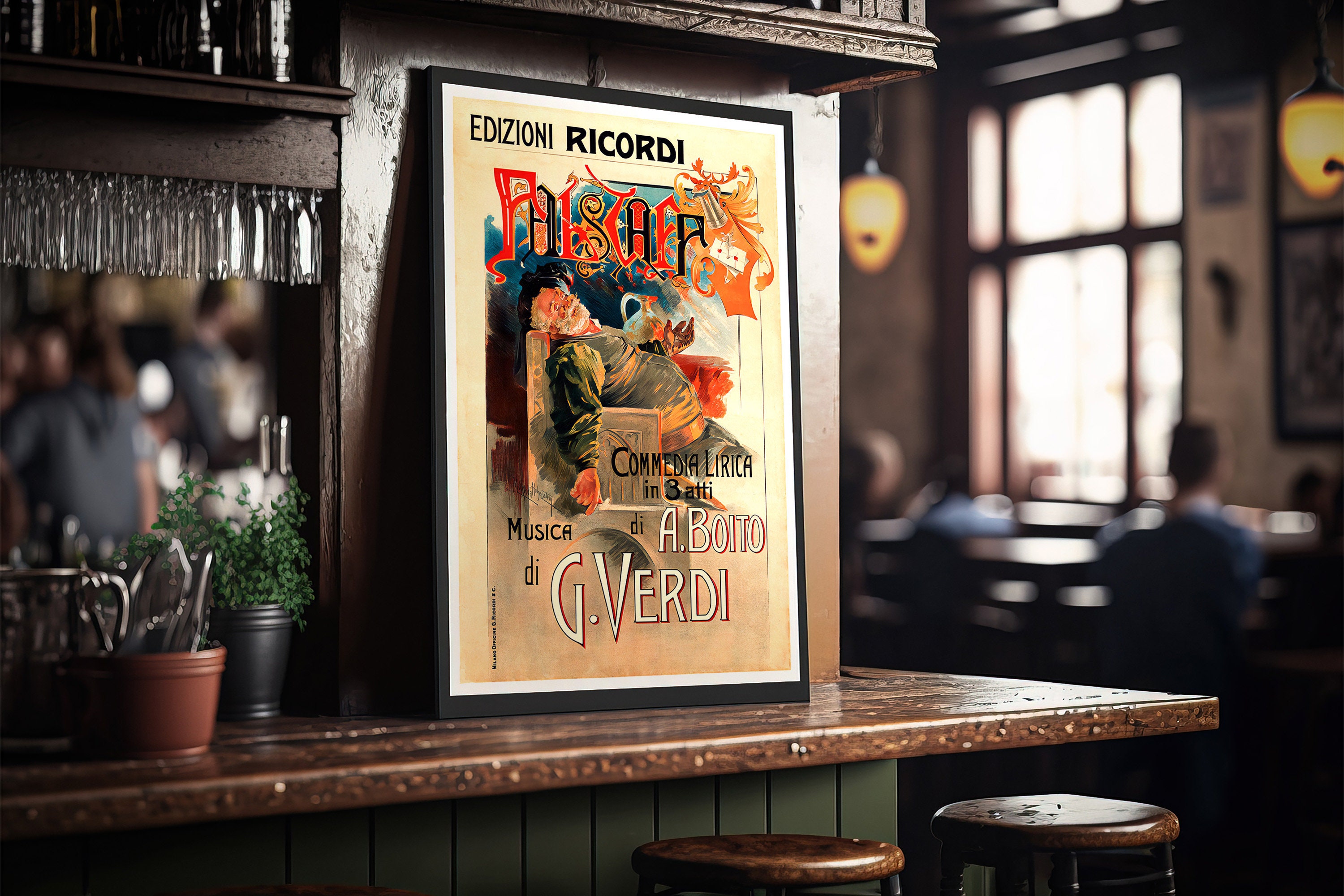 Giuseppe Verdi Poster