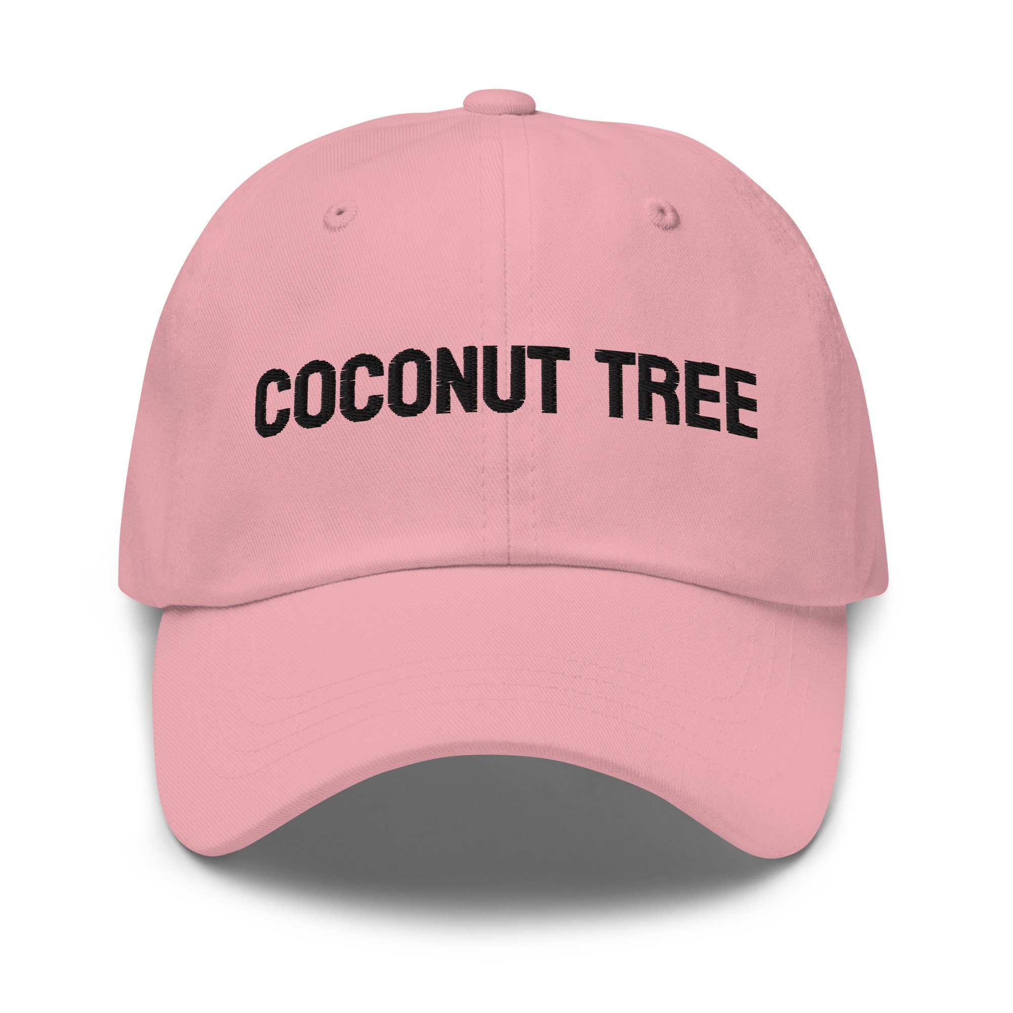 Coconut Tree Embroidered Baseball Cap - Etsy