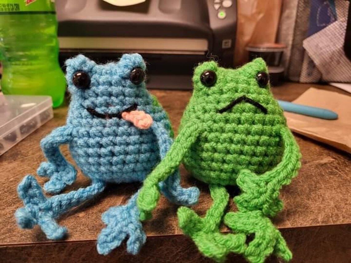 Chunky Leggy Frog No Sew PDF Pattern Only - Etsy