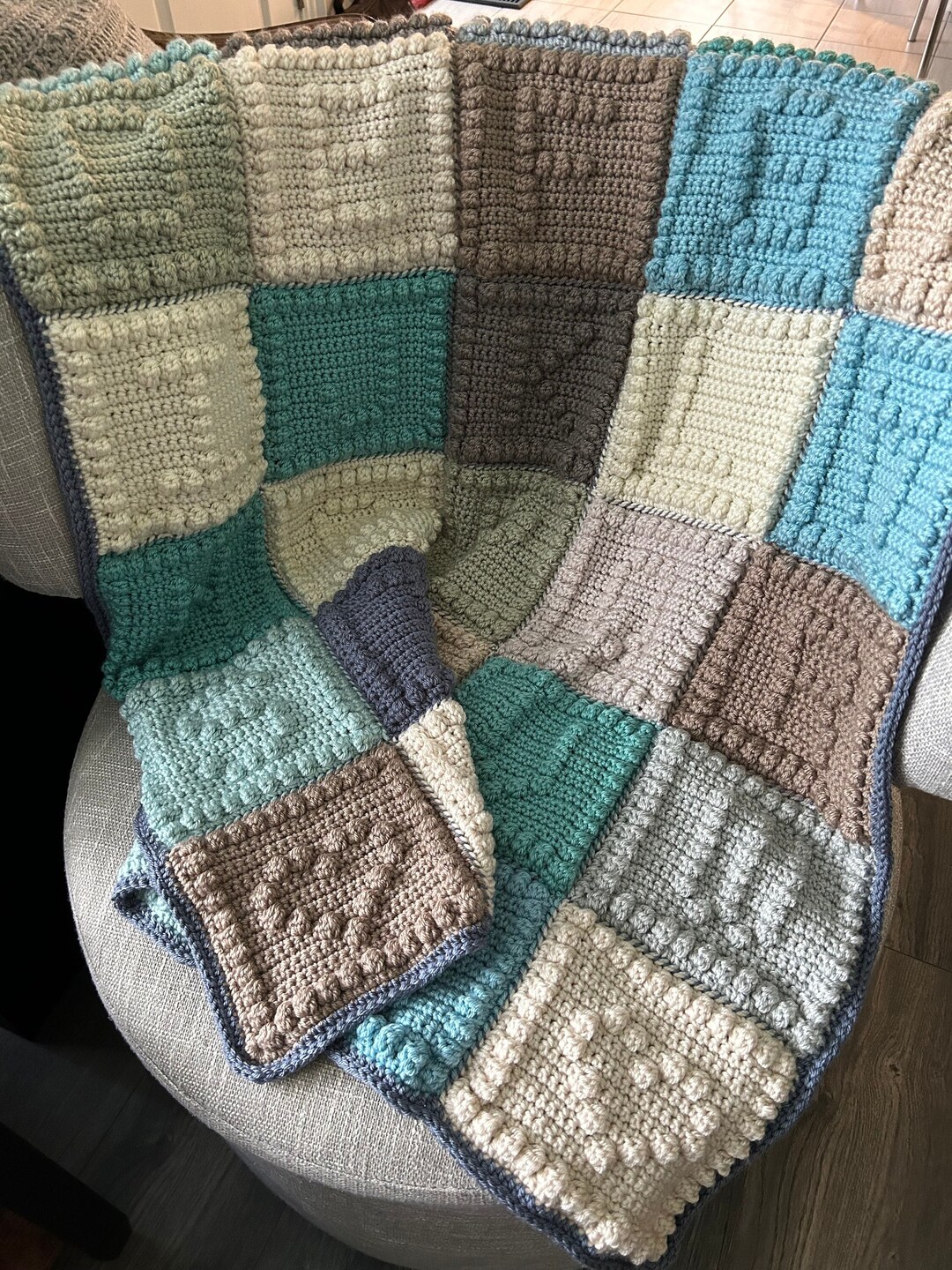 Crochet Alphabet Blanket - Etsy