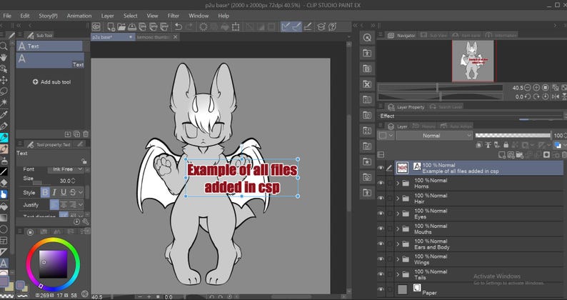 Kemono Reference Base (anthro Fursona) Character Sheet P2u - Etsy