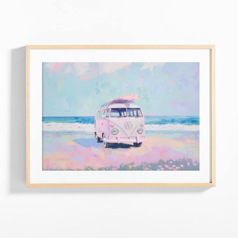 Vw Bus Art - Etsy