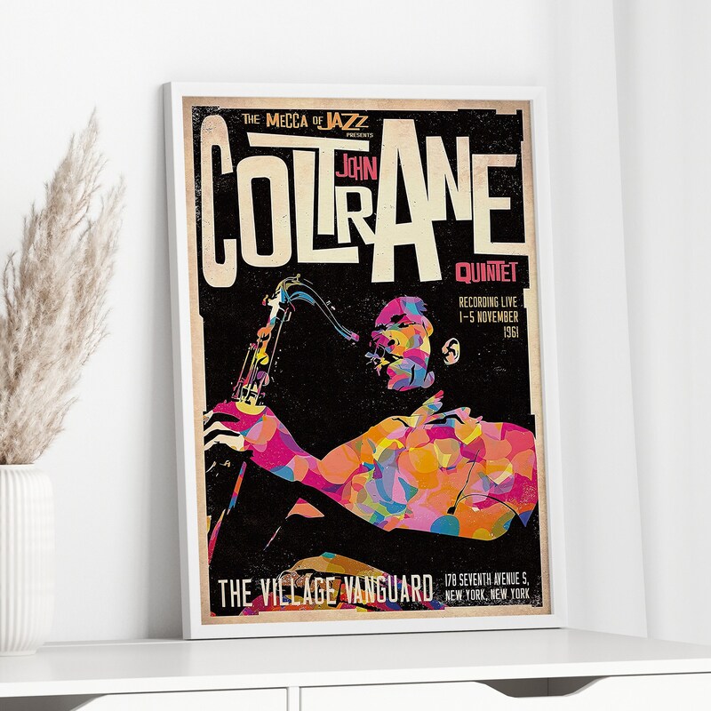 Vintage Jazz Poster - Etsy