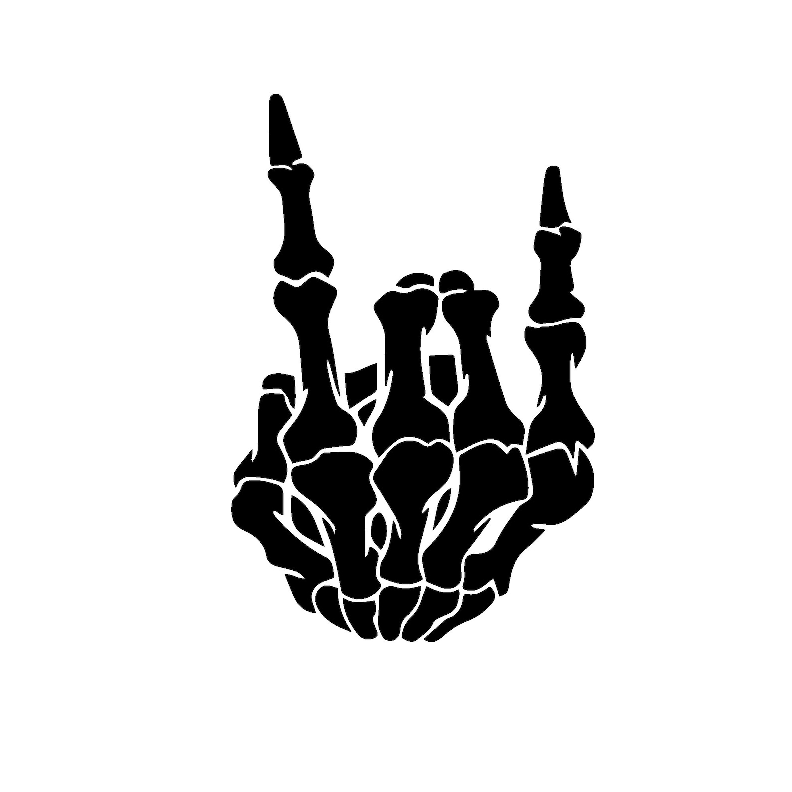 Skeleton Hands Gestures Svg, Pdf, Png, Ai, Jpeg - Etsy
