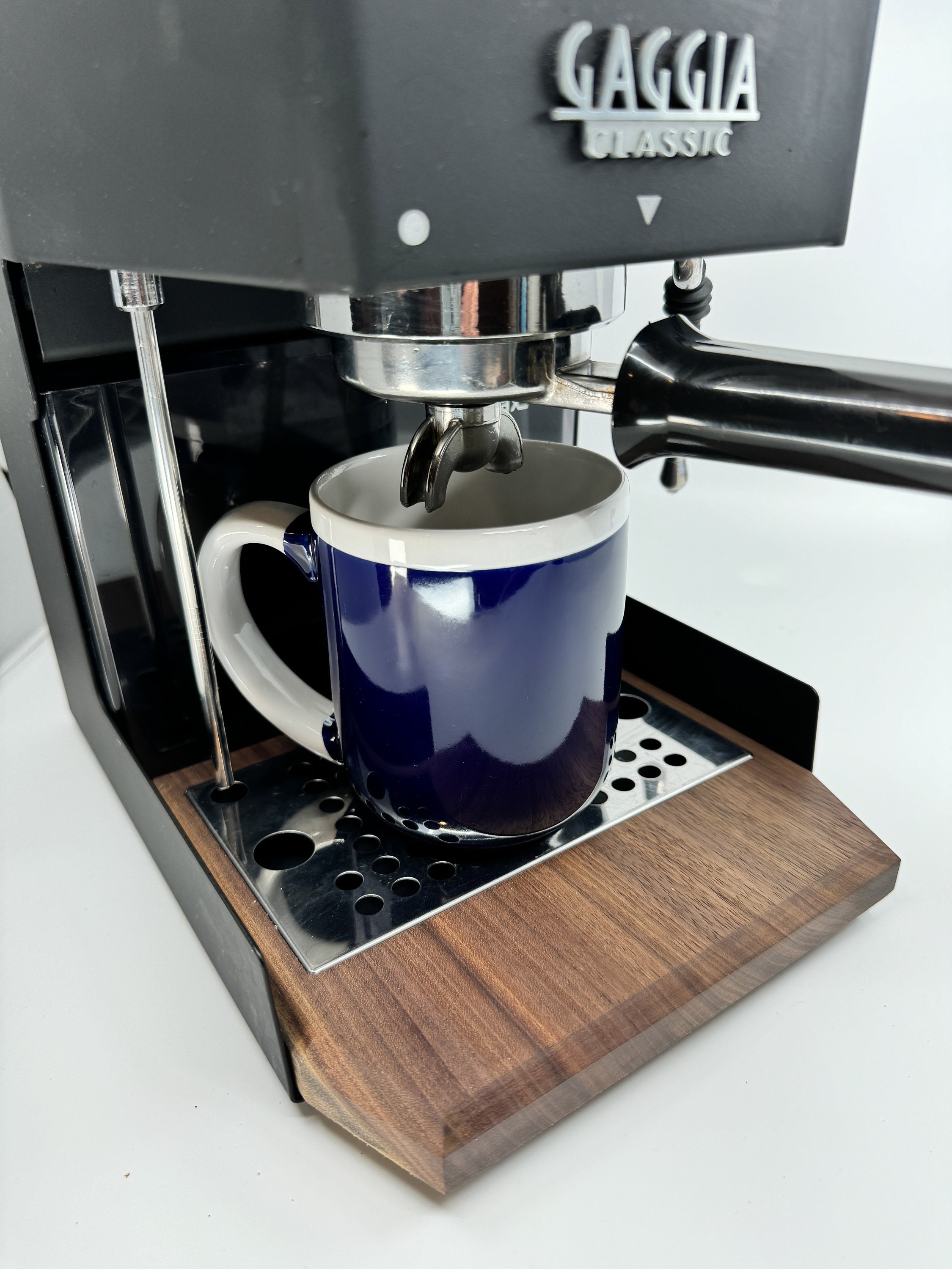Walnut Drip Tray Gaggia Classic Pro Low Profile and Extended - Etsy