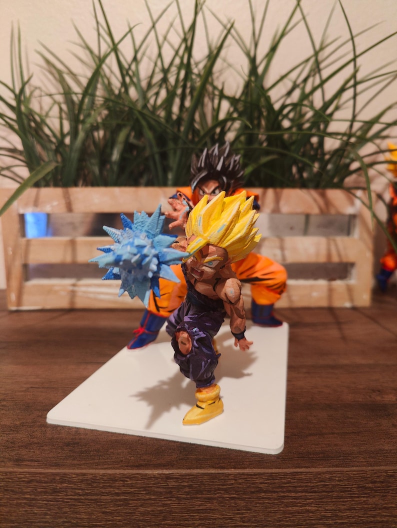 Father Son Kamehameha Diorama - Hand Painted Statue OR Unpainted Kit ...