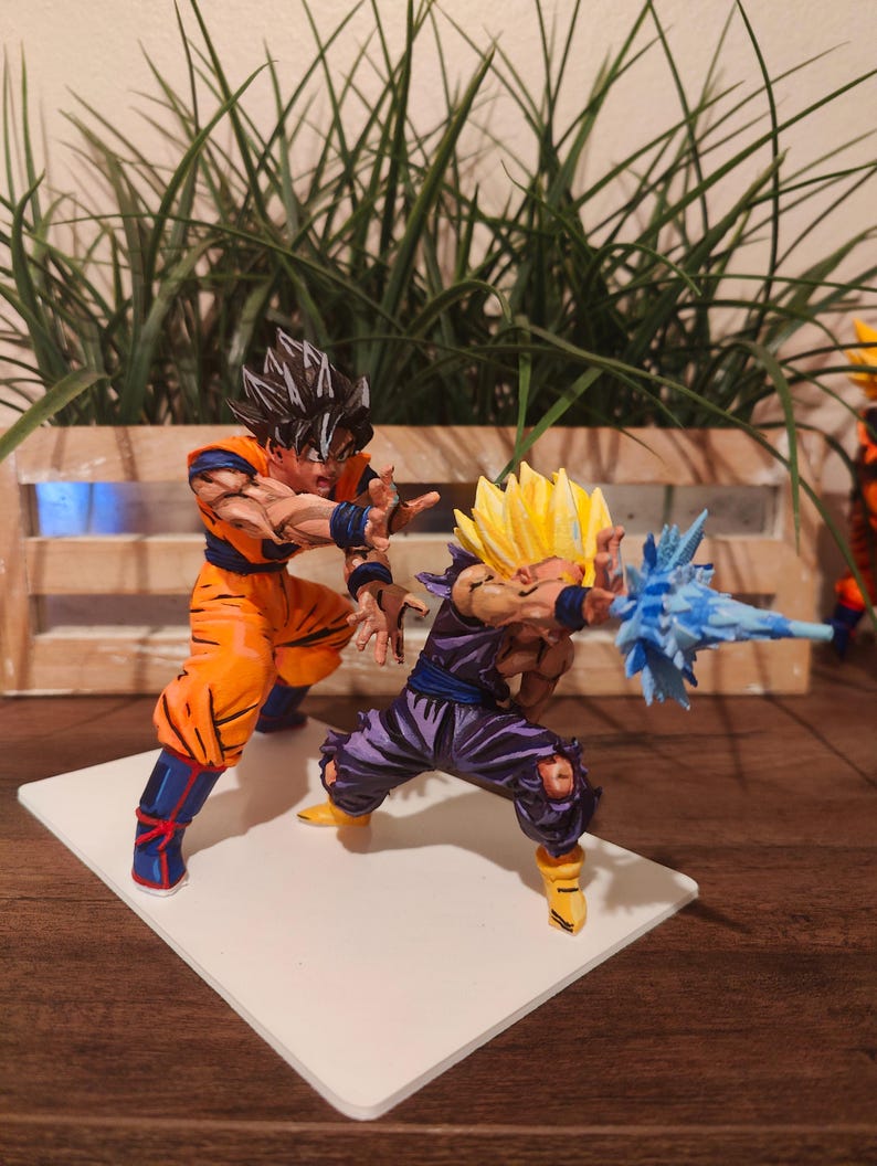 Father Son Kamehameha Diorama - Hand Painted Statue OR Unpainted Kit ...