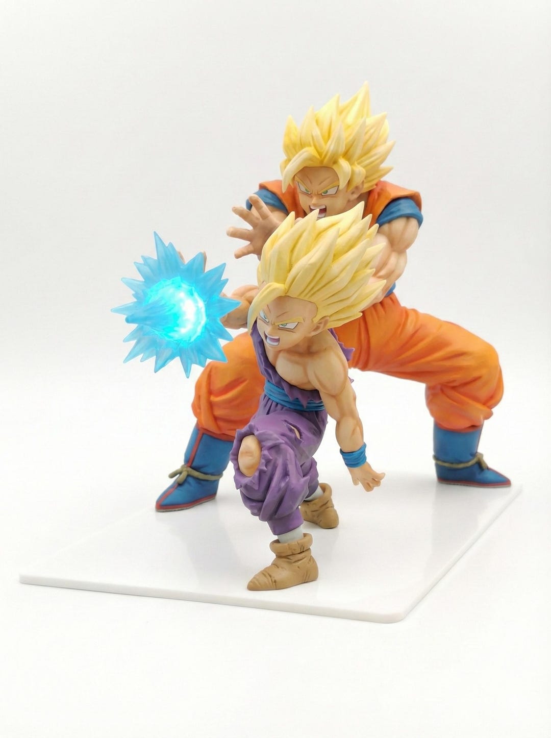 Father Son Kamehameha Diorama - Hand Painted Statue OR Unpainted Kit ...