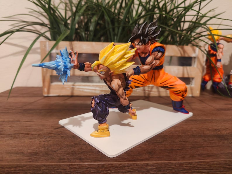 Father Son Kamehameha Diorama - Hand Painted Statue OR Unpainted Kit ...