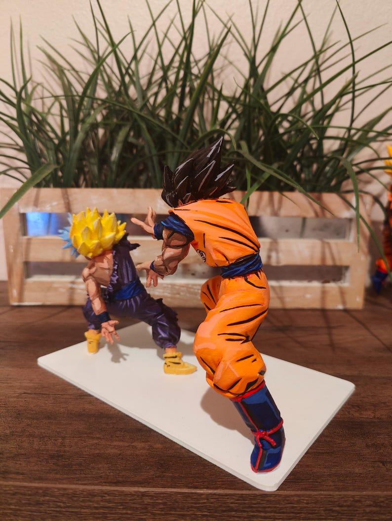 Father Son Kamehameha Diorama - Hand Painted Statue OR Unpainted Kit ...