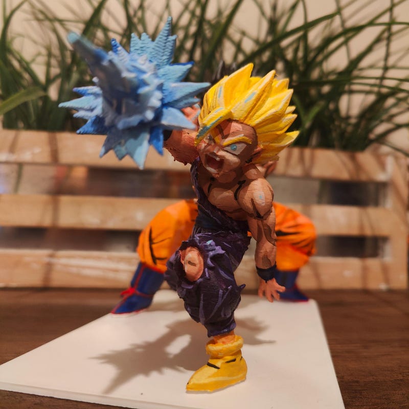 Gohan Figure Statue - Etsy