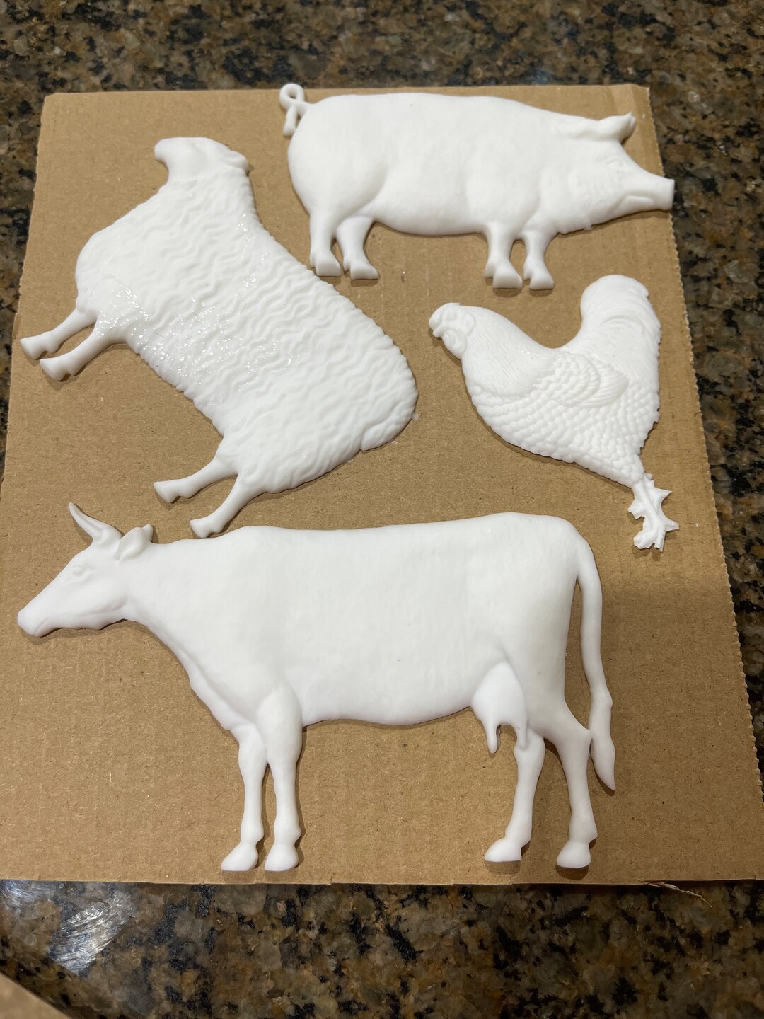 Resin Shapes Farm Animals - Etsy