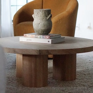 The White Oak Aztec Coffee Table - Etsy