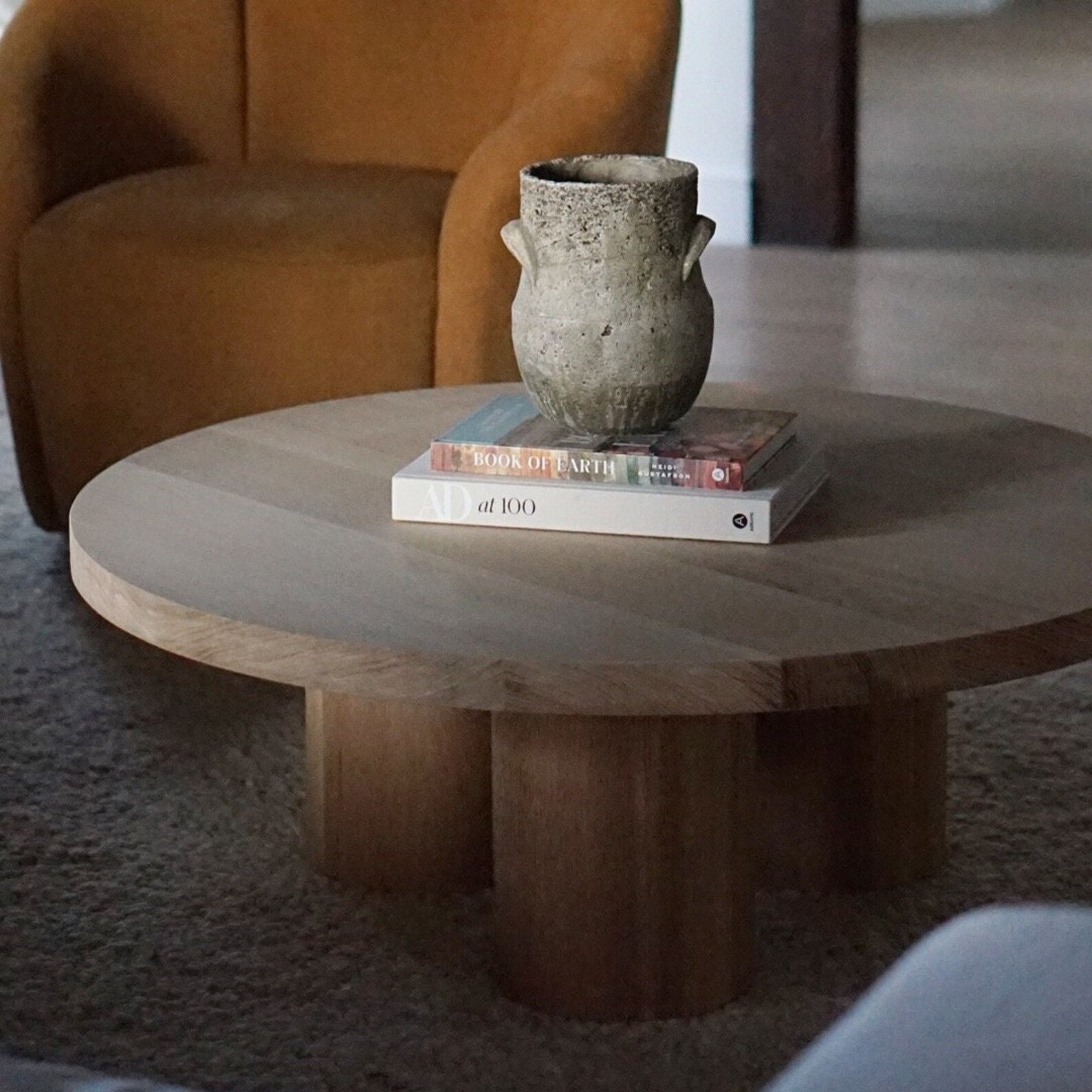 The White Oak Aztec Coffee Table - Etsy