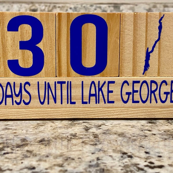 Countdown Blocks - Etsy