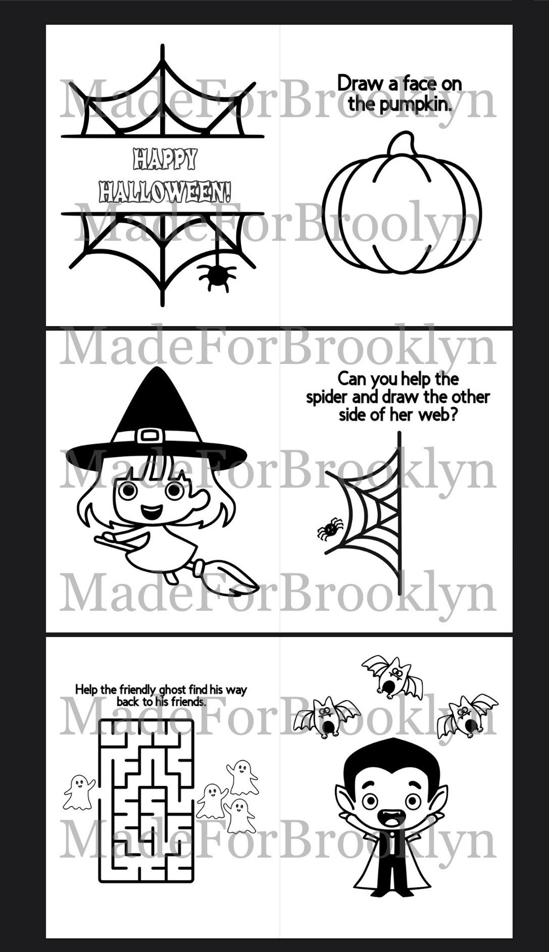 Full Sheet Halloween Activity Pages Etsy full-sheet-halloween-activity-pages-etsy