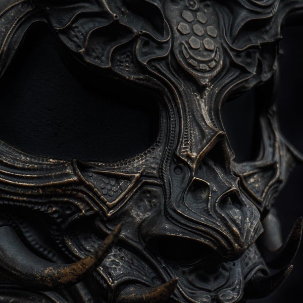 Oni Mask - Etsy