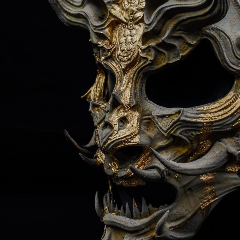 Predator Face Mask - Etsy