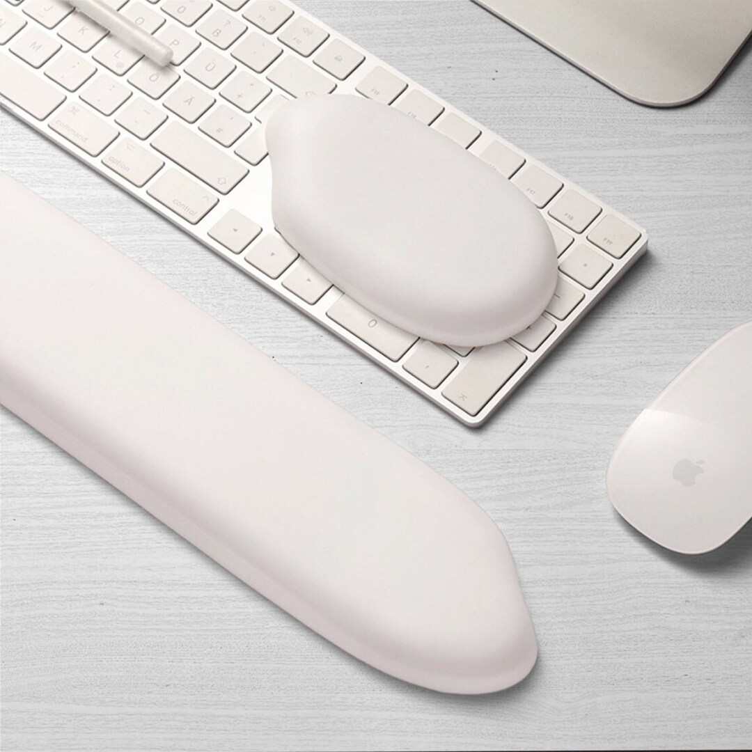 White Hand Rest Black Hand Rest Rice Shape Keyboard Wrist - Etsy