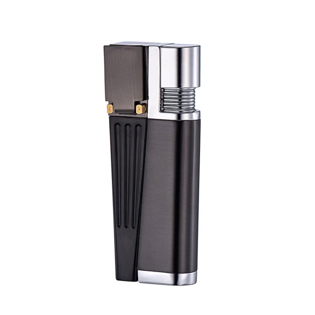 Portable Pipe Lighter Creative Foldable Metal Lighter Pipe Combination ...